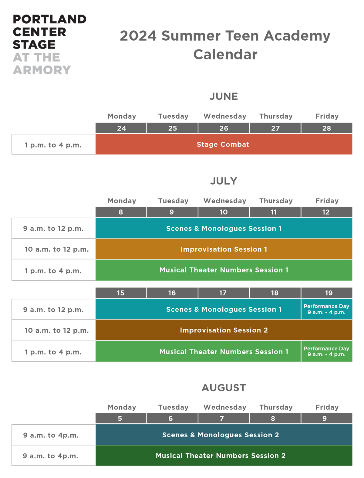 Teen Programs | Portland Center Stage